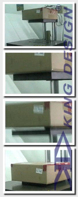 Heavy-load pallet drop tester KD-500, KD-500 - KING DESIGN